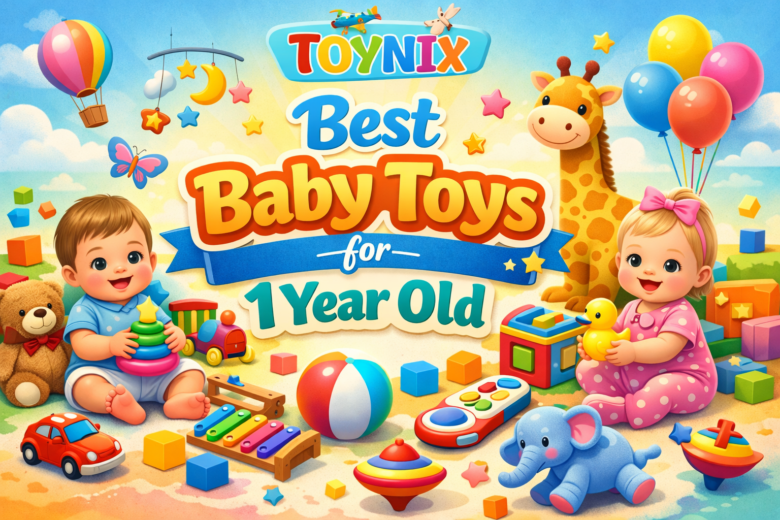 Best Baby Toys for 1 Year Old (2026 Guide) – Toynix